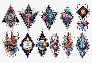 Chaos theory tattoo idea | TattoosAI