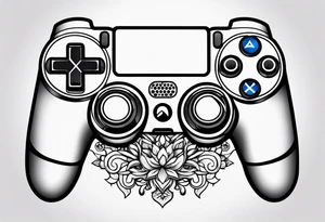 Controller Tattoo Ideas | TattoosAI