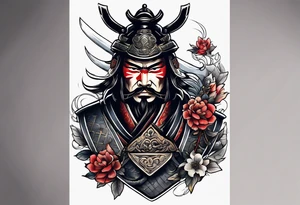 Samurai Tattoo Ideas | TattoosAI