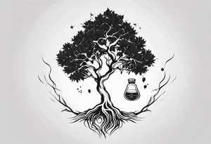 Poison tree tattoo idea | TattoosAI