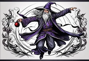 Wizard Tattoo Ideas | TattoosAI