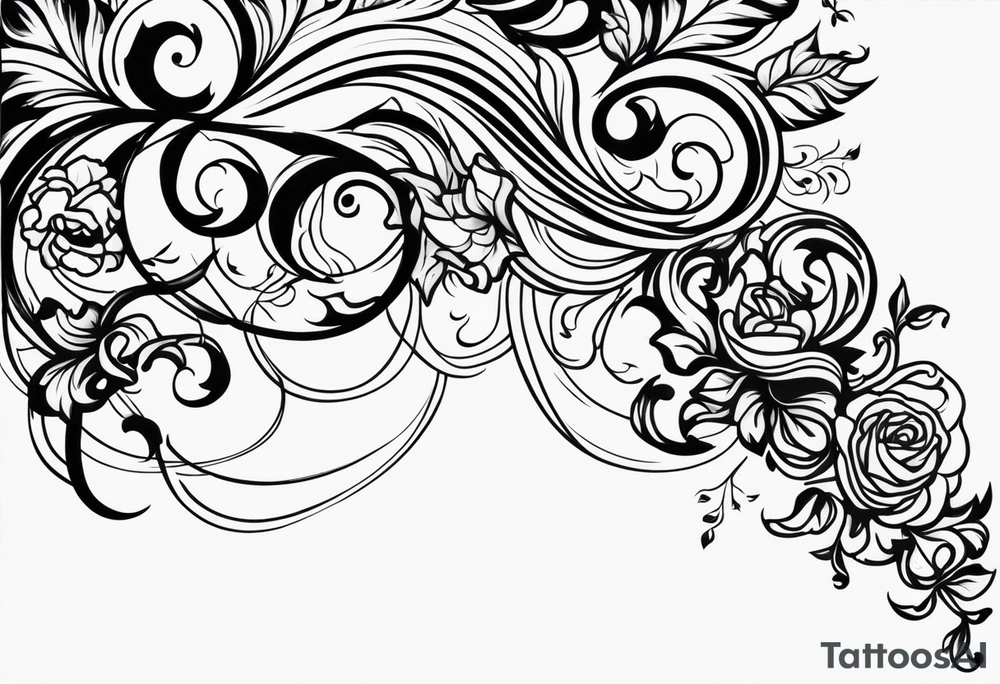 Vines crawling up the arm. tattoo idea | TattoosAI