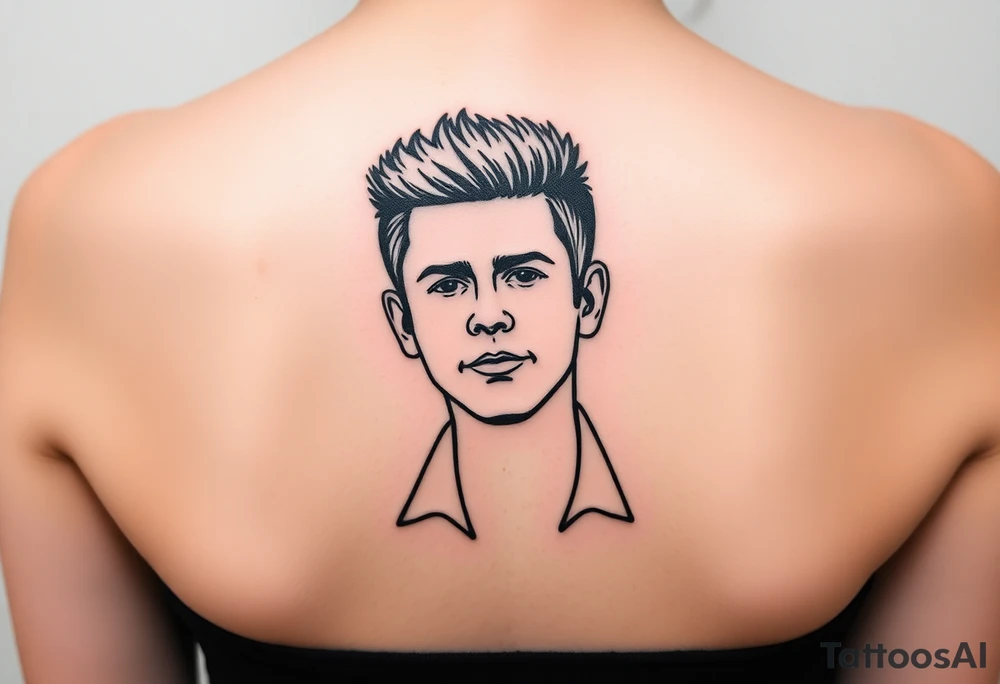 Rick Astley meme tattoo idea | TattoosAI