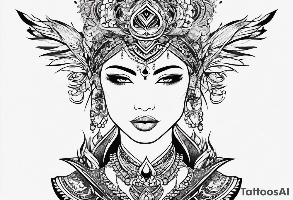 Horizontal minimalist tattoo idea | TattoosAI