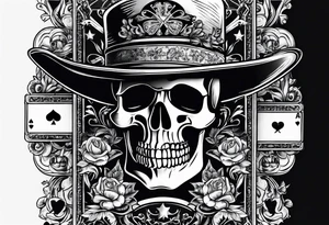 Card Tattoo Ideas | TattoosAI