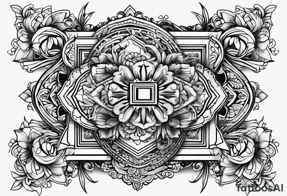 Filipino, Chinese, Cuban, Jamaican, Irish mix tattoo idea | TattoosAI