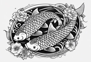 Koi Tattoo Ideas | TattoosAI