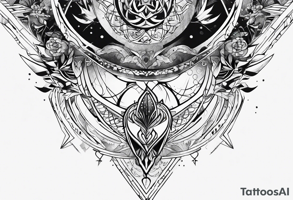 Earth shattering tattoo idea | TattoosAI