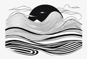 Curved Tattoo Ideas | TattoosAI