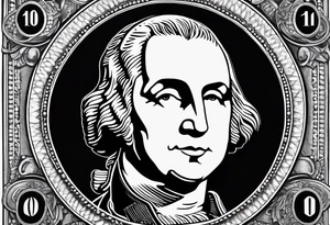 Coin Tattoo Ideas | TattoosAI