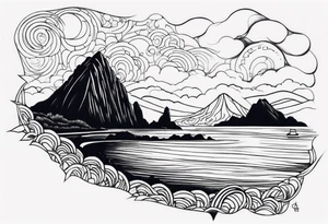 Rocks Tattoo Ideas | TattoosAI