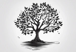 Poison tree tattoo idea | TattoosAI
