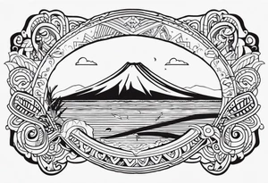 Moluccan Parang salawaku tattoo tattoo idea | TattoosAI