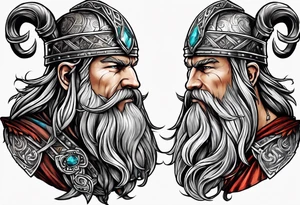 Valhalla Tattoo Ideas | TattoosAI