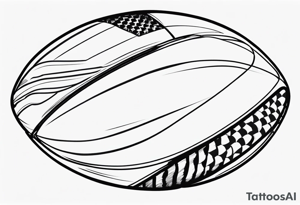 RUGBY tattoo idea | TattoosAI
