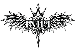 An INFP T inspired tattoo tattoo idea | TattoosAI
