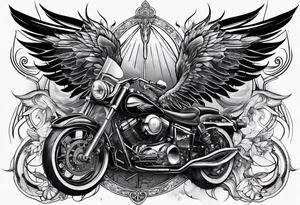 Full leg tattoo 2D tattoo idea | TattoosAI