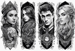 Magic Tattoo Ideas | TattoosAI