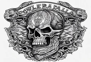 Powell Peralta logo tattoo idea | TattoosAI