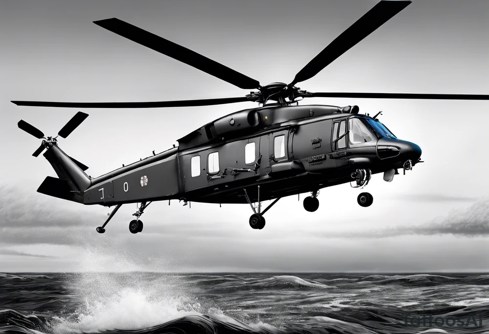 Canadian military grey helicopter cyclone CH 148, a helicopter flying ...