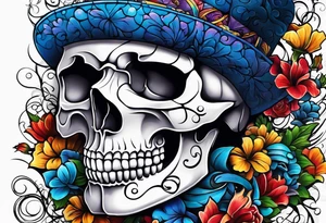 Autism, Skull, puzzle pieces tattoo idea | TattoosAI