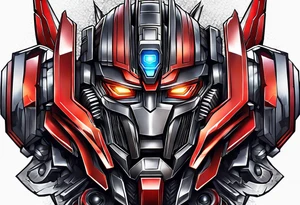 Transformers tattoo idea | TattoosAI