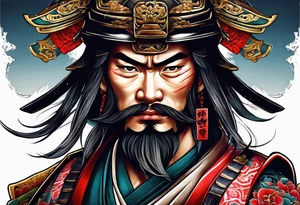 Samurai Tattoo Ideas | TattoosAI