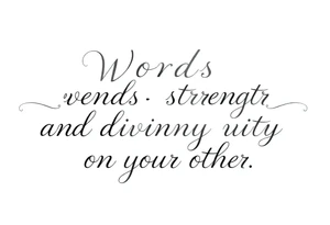 Words strength and divinity on top of each other tattoo idea | TattoosAI