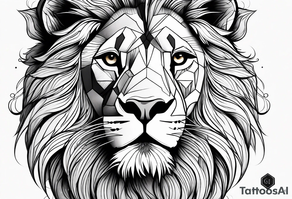 Outline map of the USVI and bvi Caribbean islands tattoo idea | TattoosAI