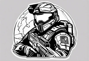 Halo Tattoo Ideas | TattoosAI