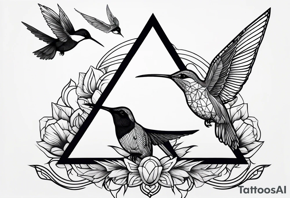 Line of symbols, double triangle, unclosed delta, crescent moon ...