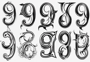 Number 9 upside down and right side up connected in the middle. 9:16 ...