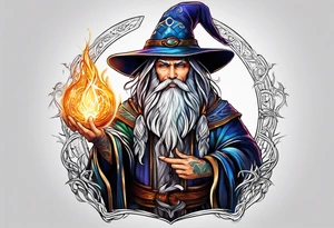 Wizard Tattoo Ideas | TattoosAI