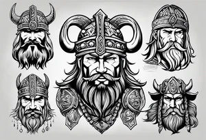 Valhalla Tattoo Ideas | TattoosAI