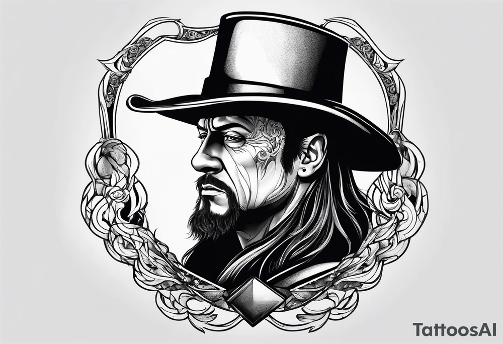 Undertaker tattoo idea | TattoosAI