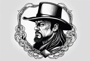 Undertaker tattoo idea | TattoosAI