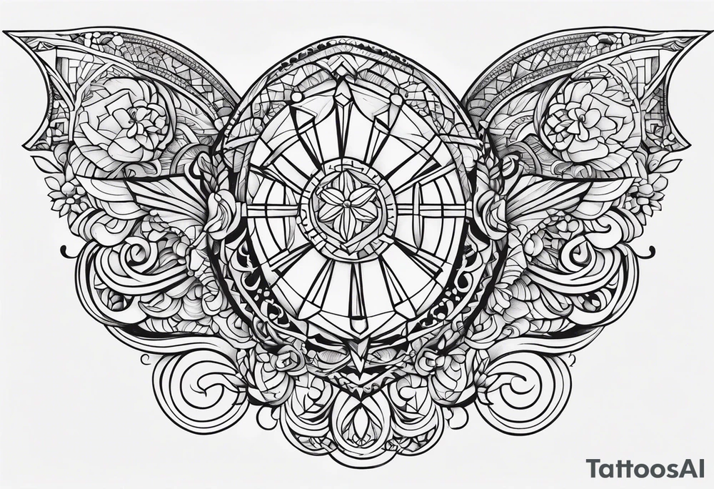 Mini tatuaje de la mescla de nombres, Lucas Jordan Annabel tattoo idea ...