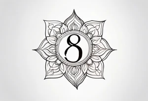 Numbers Tattoo Ideas | TattoosAI