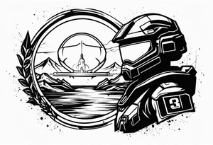 Halo Tattoo Ideas | TattoosAI