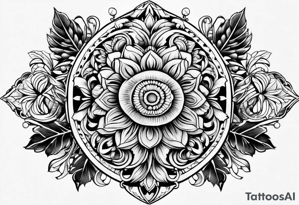 Tooled Leather Tattoo