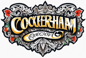 Cockerham tattoo idea | TattoosAI