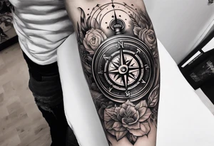 Compass Tattoo Ideas | TattoosAI