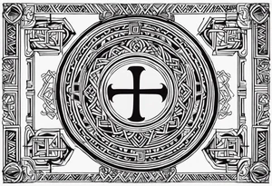 Slavic symbols, runes tattoo idea | TattoosAI