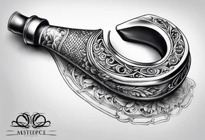 Laryngoscope tattoo idea | TattoosAI