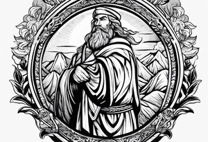 Moses Tattoo Ideas | TattoosAI
