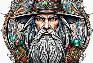 Wizard Tattoo Ideas | TattoosAI