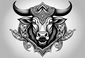 Nvidia geforce claw morphing into an aggressive bull tattoo idea ...