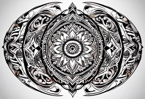 Oval Tattoo Ideas | TattoosAI