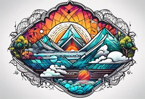 Climate Tattoo Ideas | TattoosAI