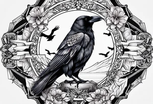 Crows Tattoo Ideas | TattoosAI